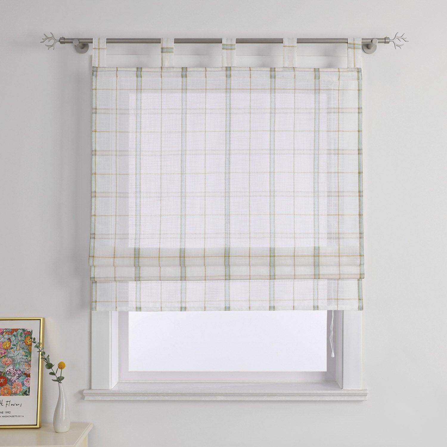 Raffrollo aus Leinenoptik: Der perfekte Landhausstil für Ihr Zuhause ...